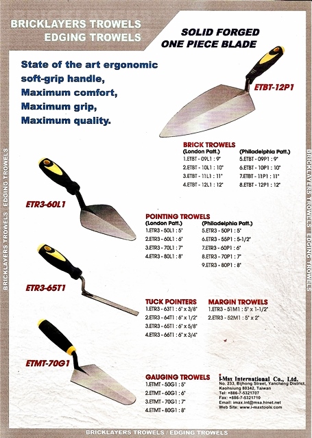Types of trowels online